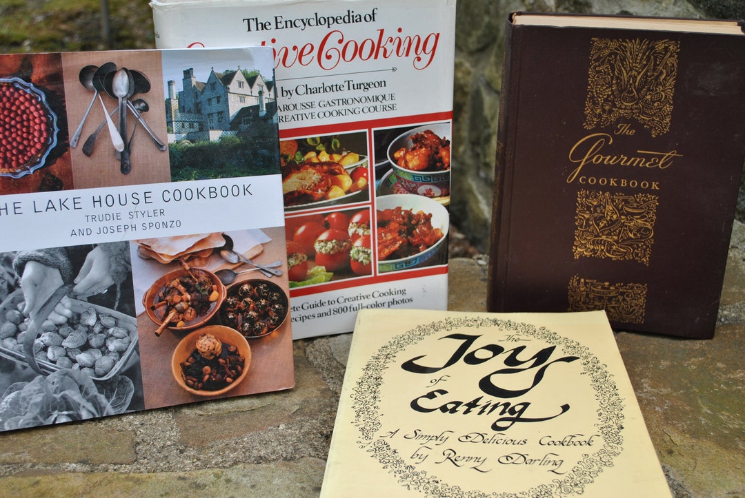 Cookbook Set Lot Cooking Recipe Kitchen Collection Vintage - Etsy