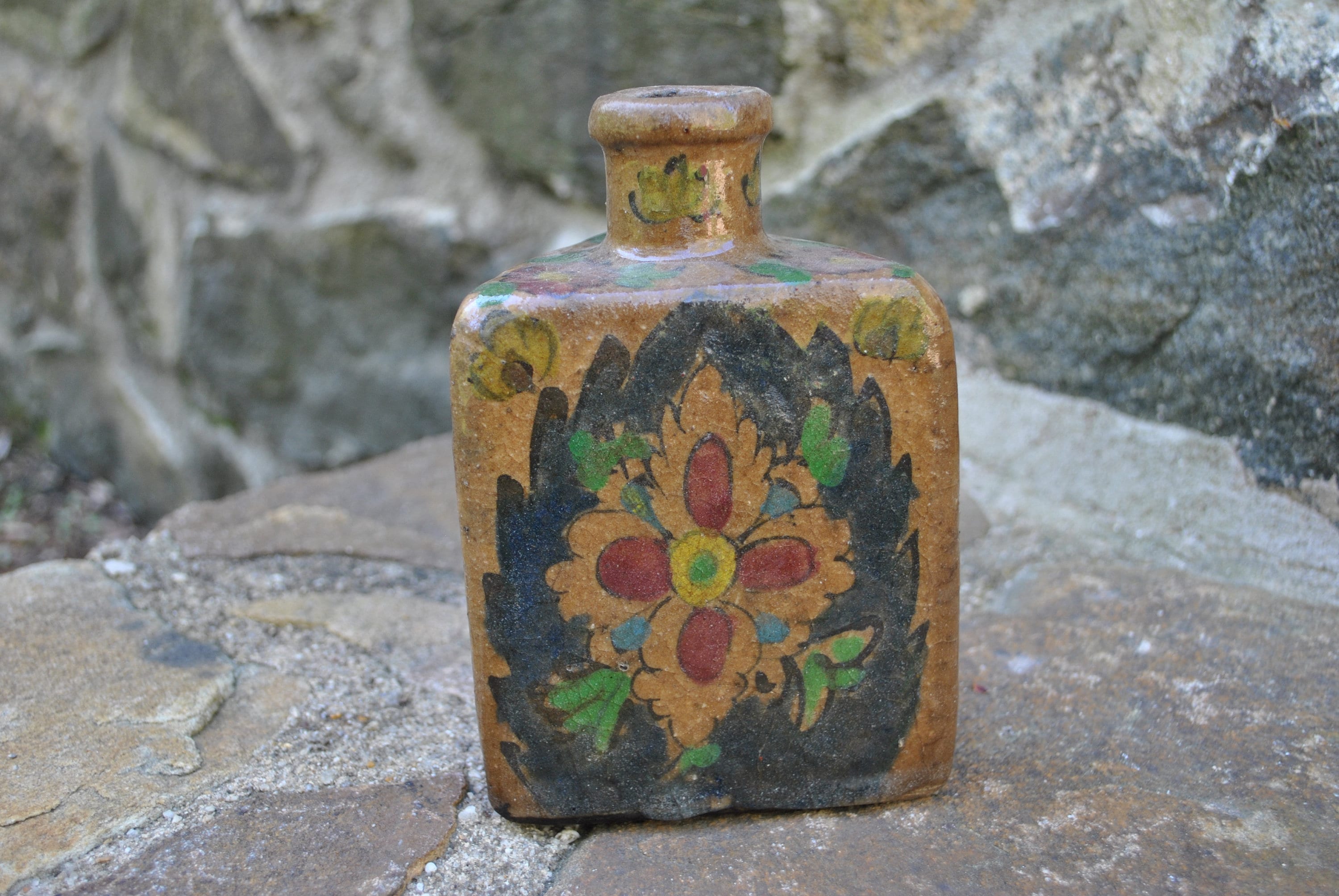 Beautiful Antique Persian Vase Pottery Handmade Bottle Jar | Etsy