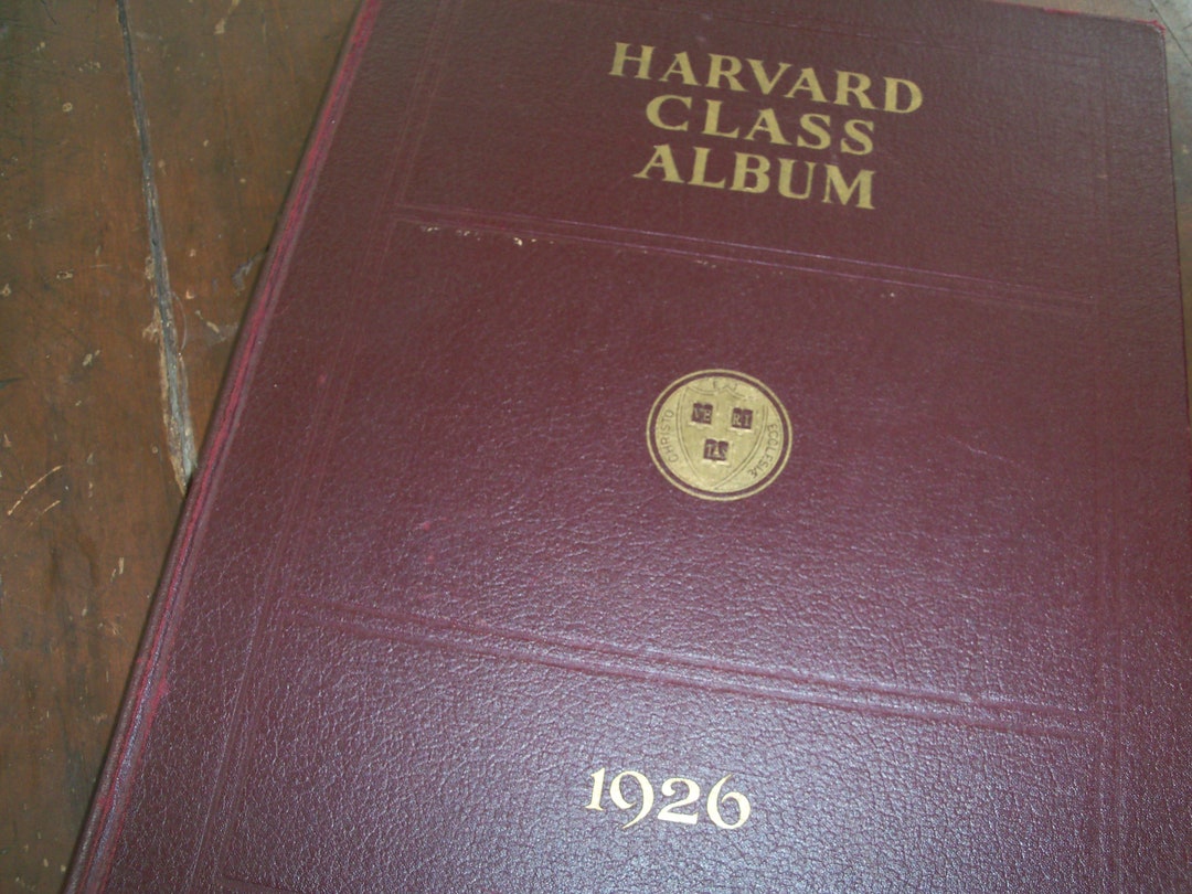 Antique Harvard Class Album 1926 Ivy League Yearbook Annual Students ...