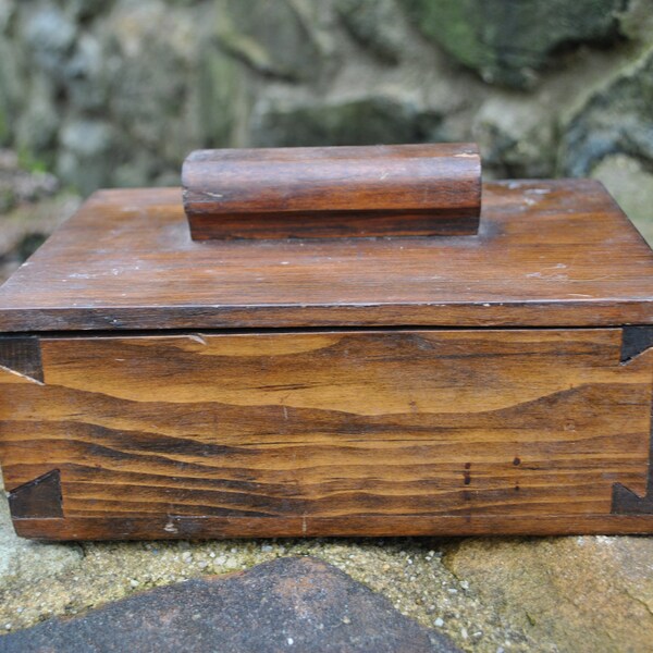 Rustic Primitive Box - Etsy