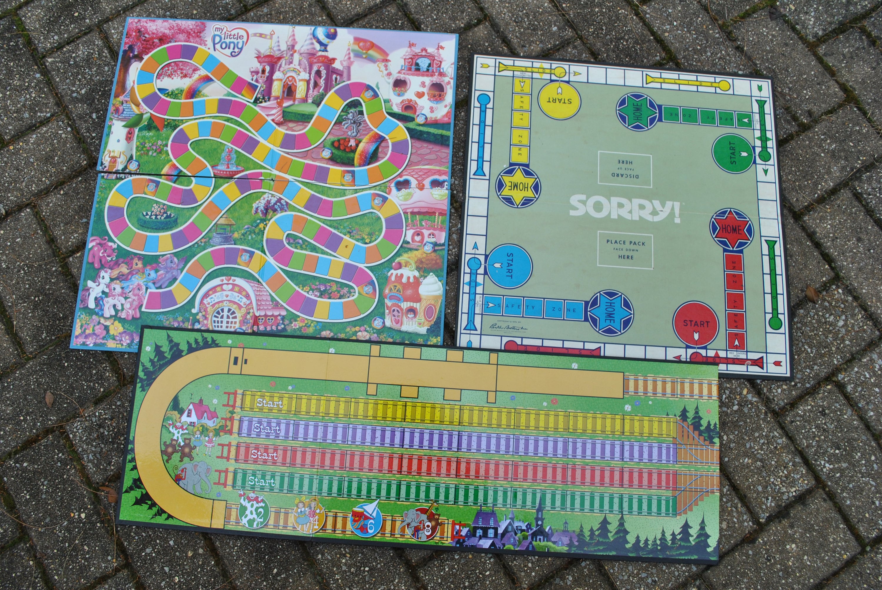 Vintage Game Boards Wall Decor Display Family Fun Room | Etsy