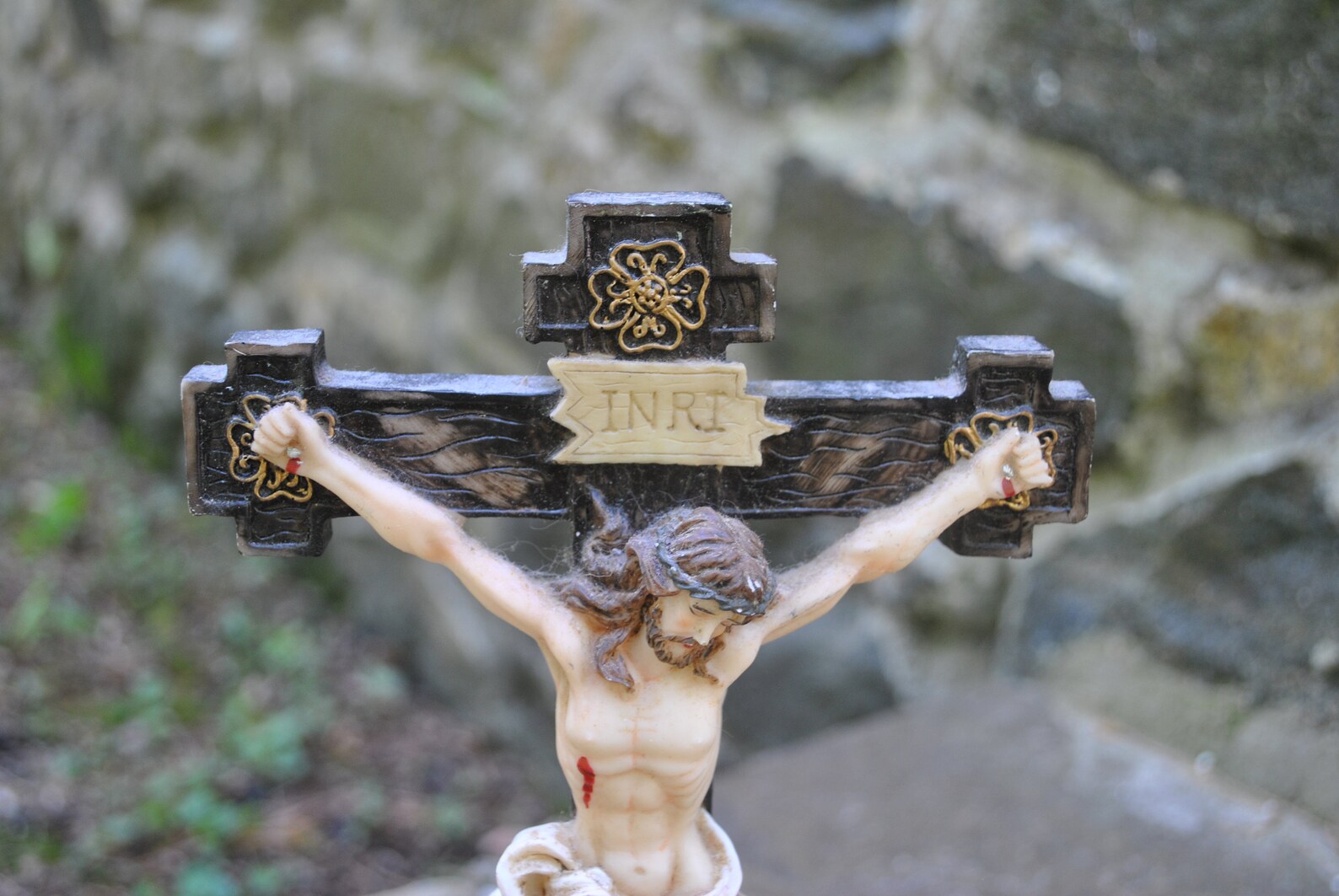 INRI Crucifix Cross Jesus God Church Religious Symbol Art | Etsy