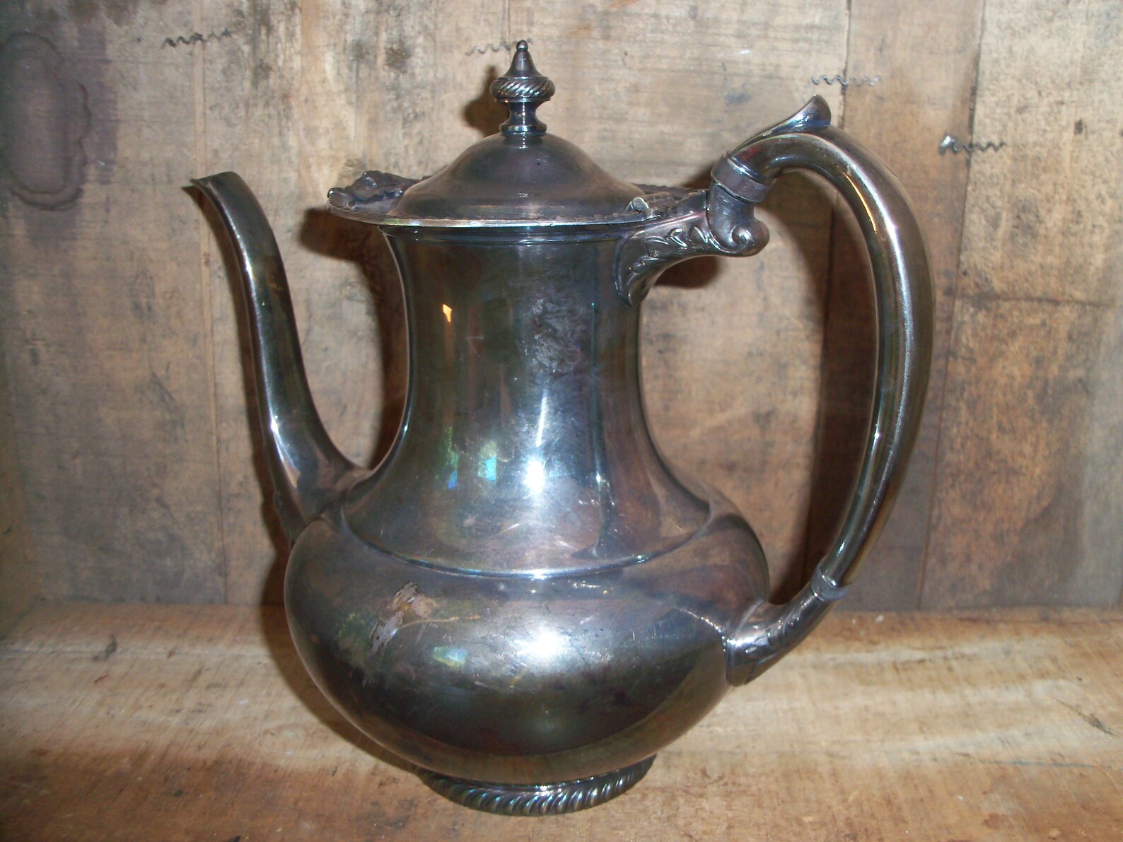 Antique Large Pitcher Silver Plate Community Georgian Formal - Etsy