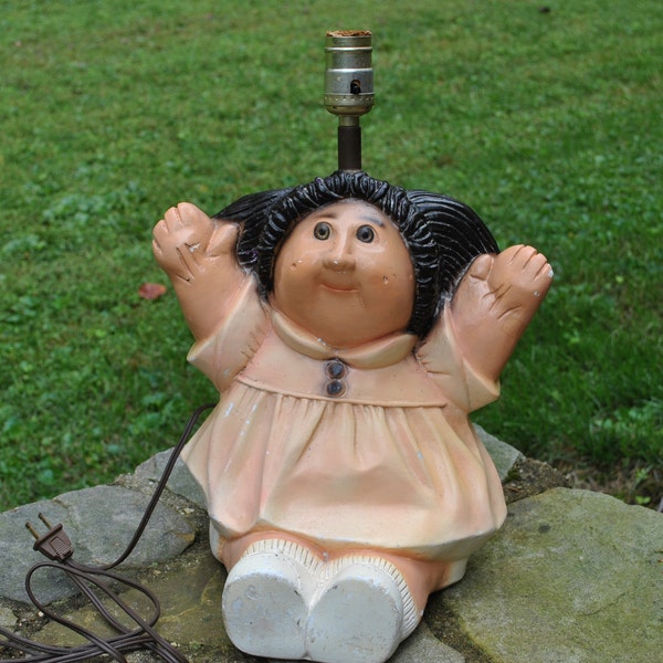 Ceramic Cabbage Lamp - Etsy