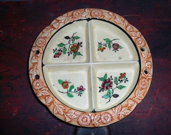 Divided Ceramic Plate | Etsy