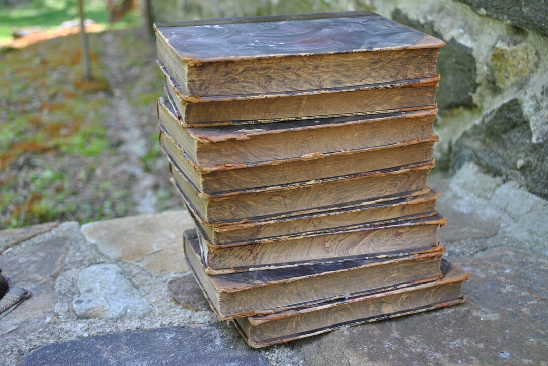 Rare Set of 1913 Dutch Danish Books Hardcover Set Reading Legend 9 ...