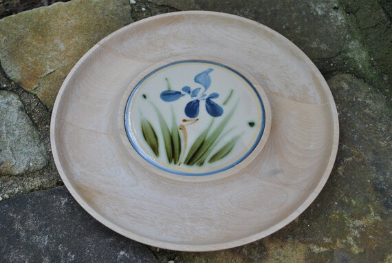 Woodbury Woodenware Vermont Tray Wood Tile Hard to Find - Etsy