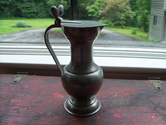 Vintage German Pewter Small Pitcher Jug Pour Handle - Etsy