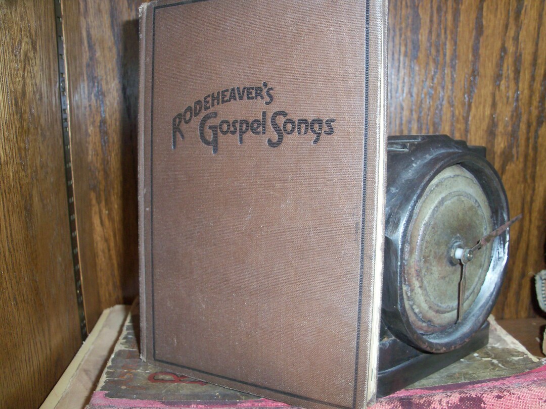 1922 Rodeheaver's Gospel Songs Hymns Church Singing Spiritual Religion ...