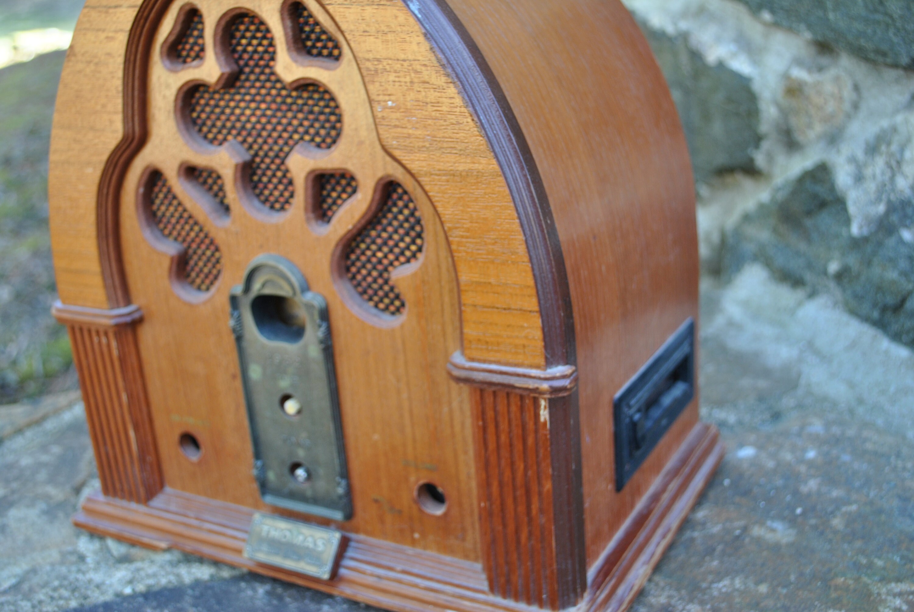Vintage Radio Display Cathedral Thomas Collectors Edition 1989 - Etsy