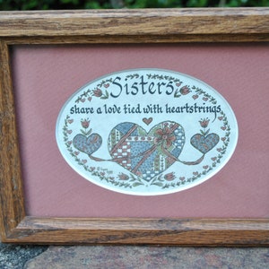 Sisters Calligraphy Handmade Wall Art Gift Siblings Love Family - Etsy