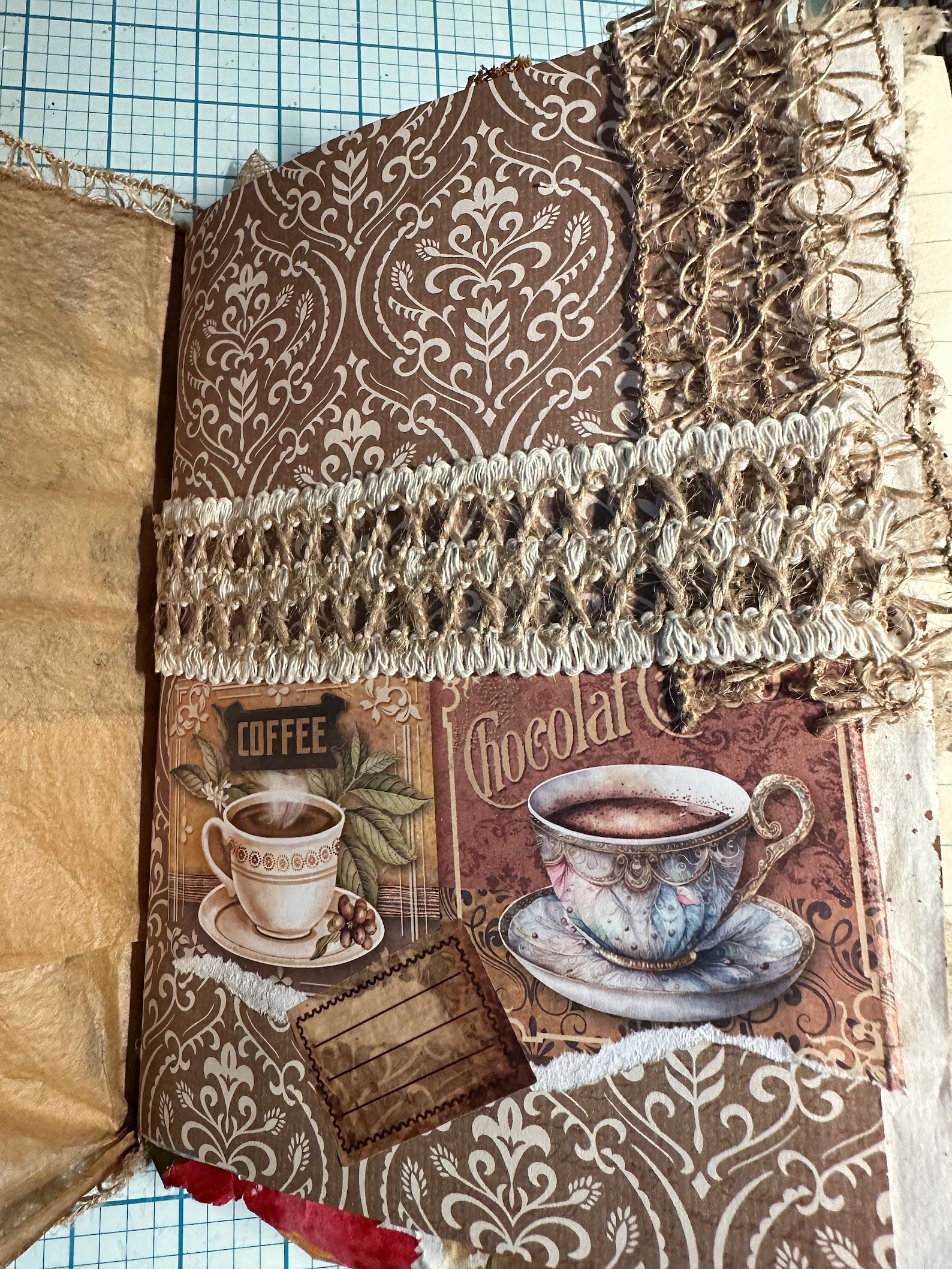 Coffee Themed Junk Journal - Etsy