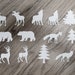 13 Forest Woodland Animal SVG Clipart Bundle | Christmas Pine Tree ...