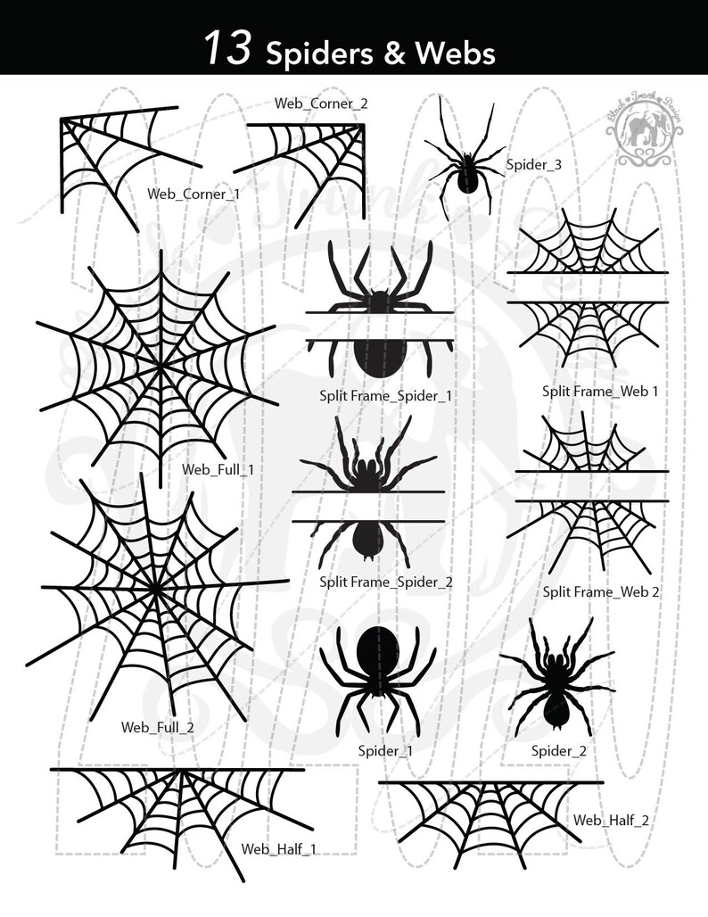Halloween Spider Web SVG Bundle | Spider Shirt Graphic | Fall Spooky ...