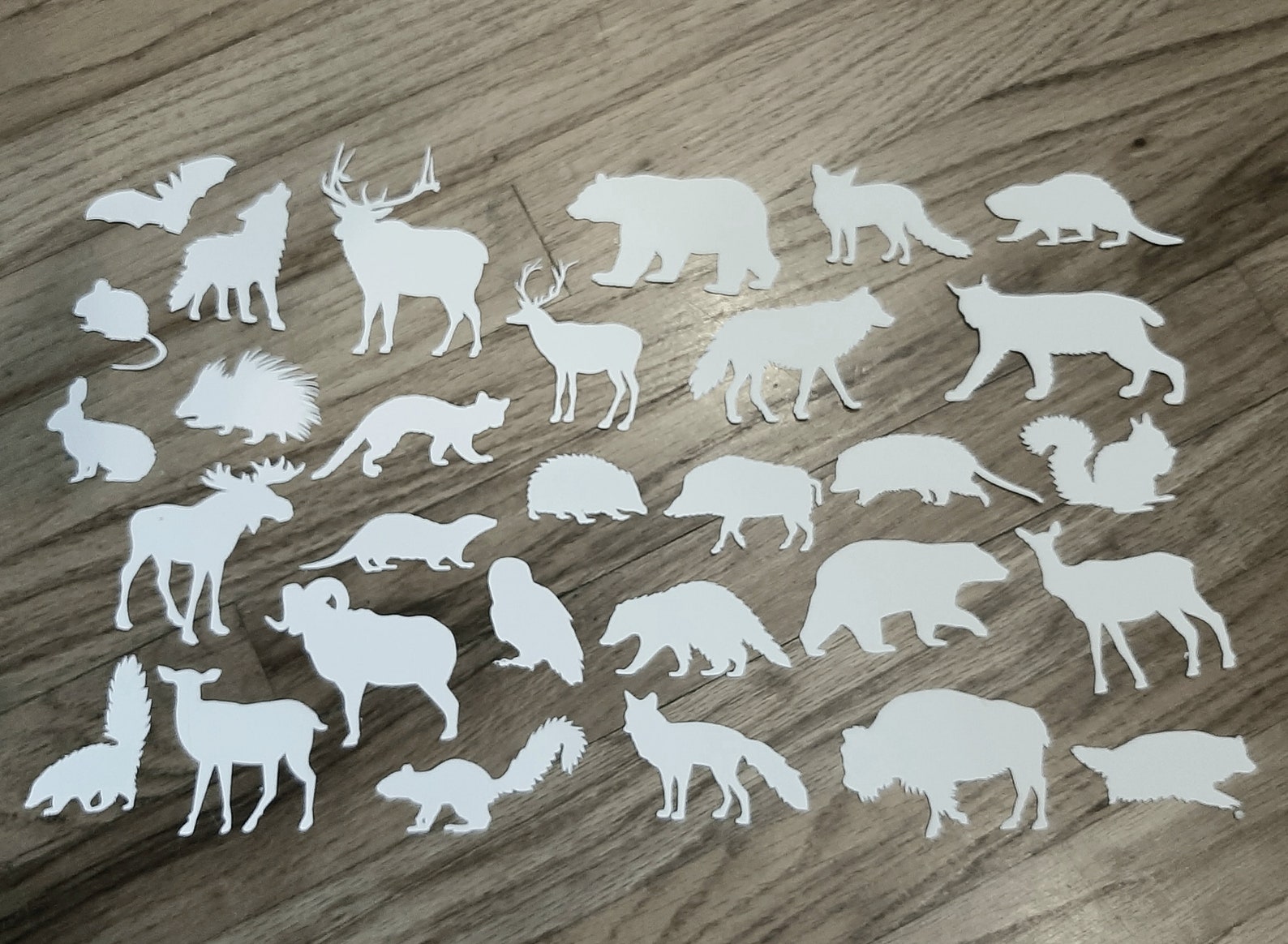 40 Woodland Forest Animal SVG Bundle | Pine Tree Scene Landscape ...