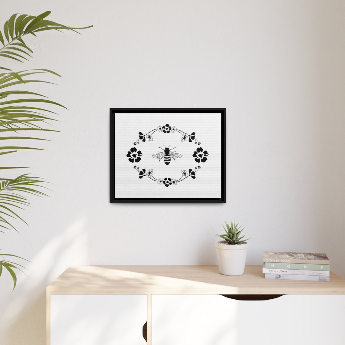 20 Bee Floral Frame SVG Bundle Wildflowers Flower Wreath Bumble Bee ...