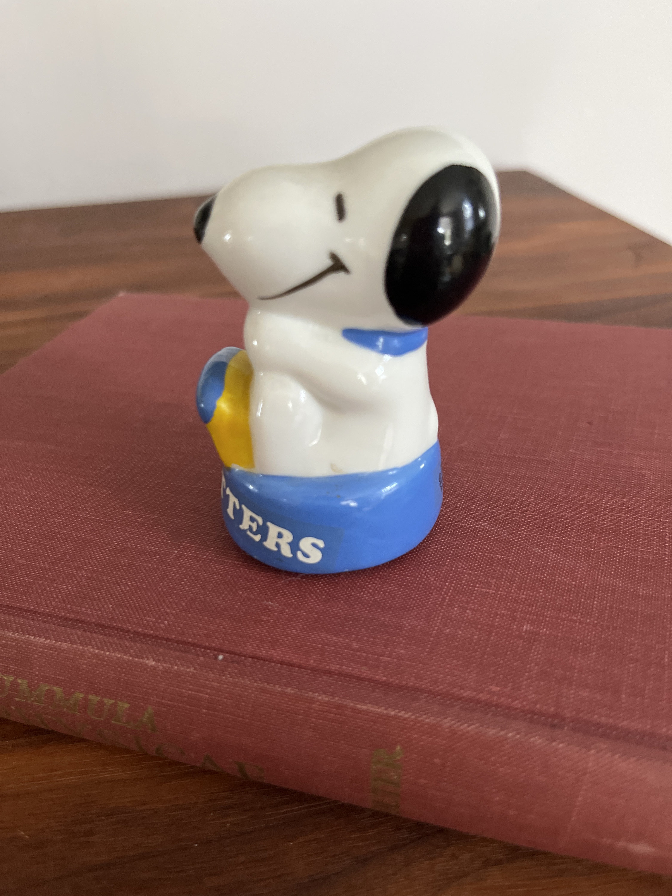 VINTAGE SNOOPY Ceramic Figure/paper Weight 1958-1966 United Feature ...