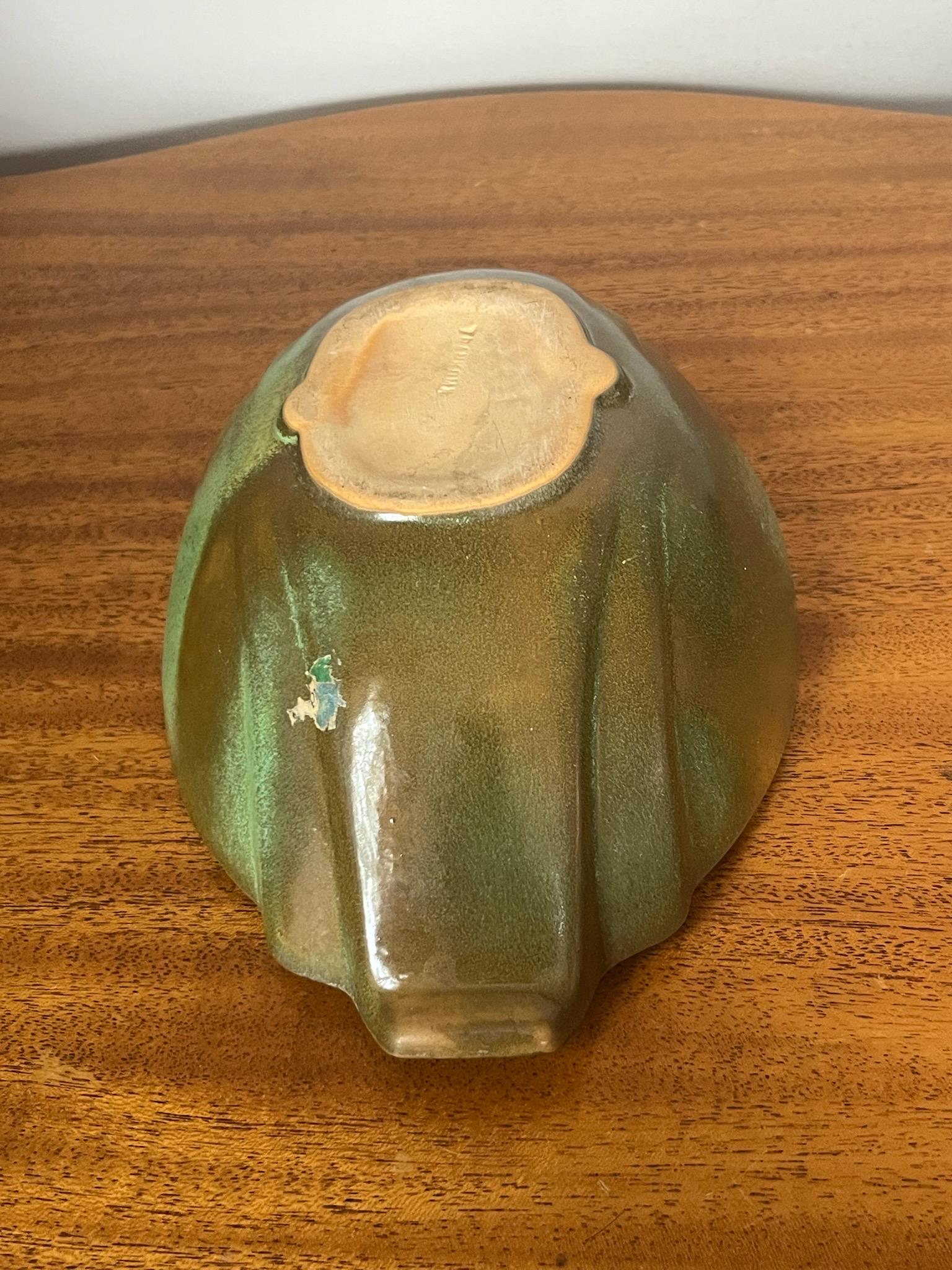 Francoma Pottery Bowl Green Glaze1950s Frankoma Pottery, Serving Dish ...