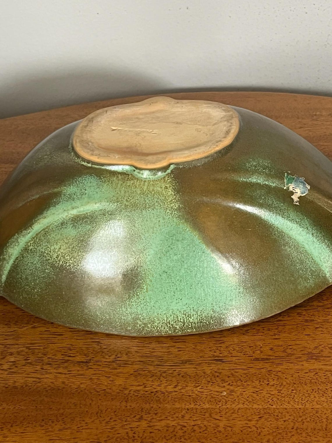 Francoma Pottery Bowl Green Glaze1950s Frankoma Pottery, Serving Dish ...