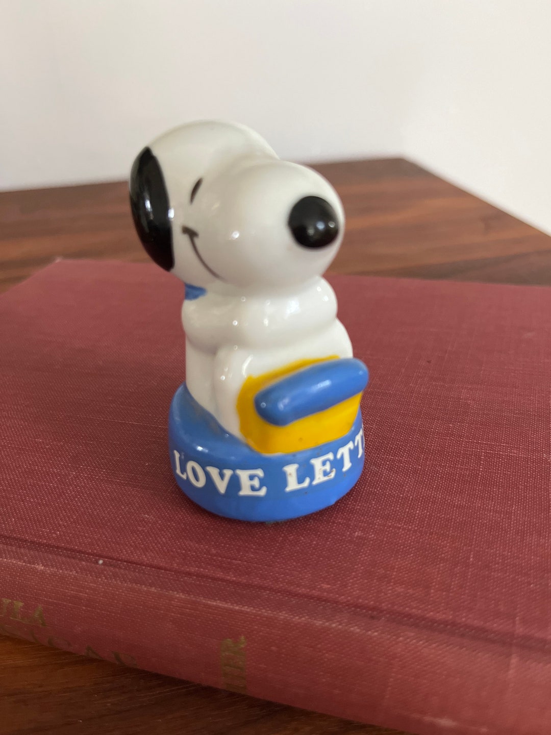 VINTAGE SNOOPY Ceramic Figure/paper Weight - 1958-1966- United Feature ...