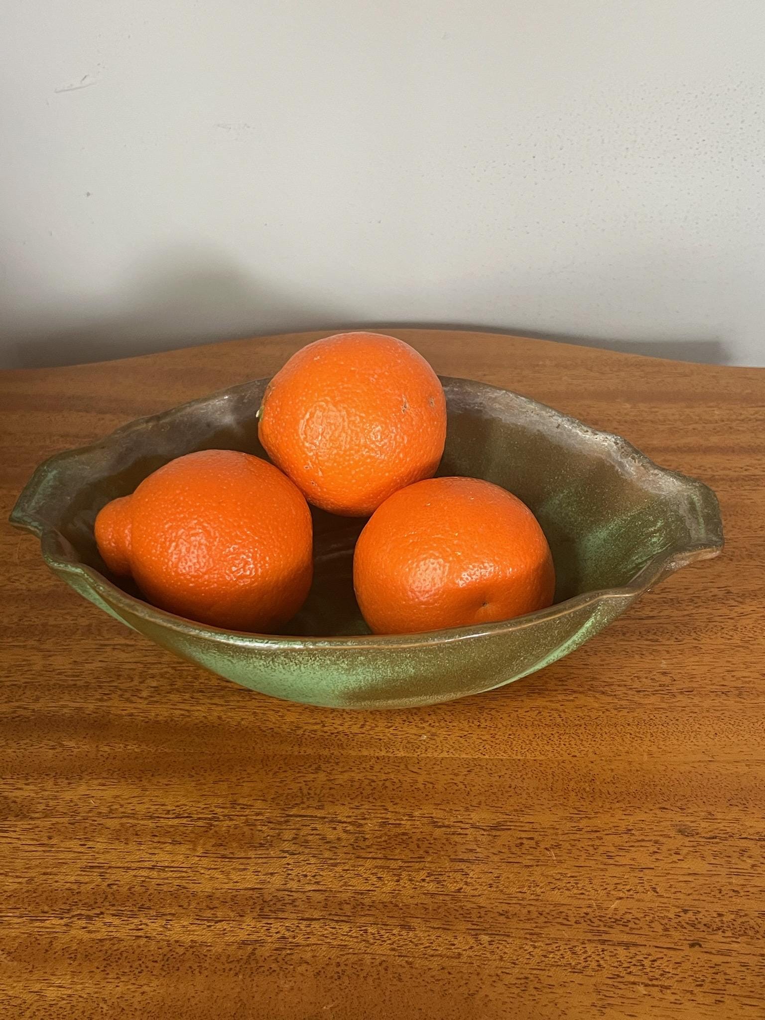 Francoma Pottery Bowl Green Glaze1950s Frankoma Pottery, Serving Dish ...