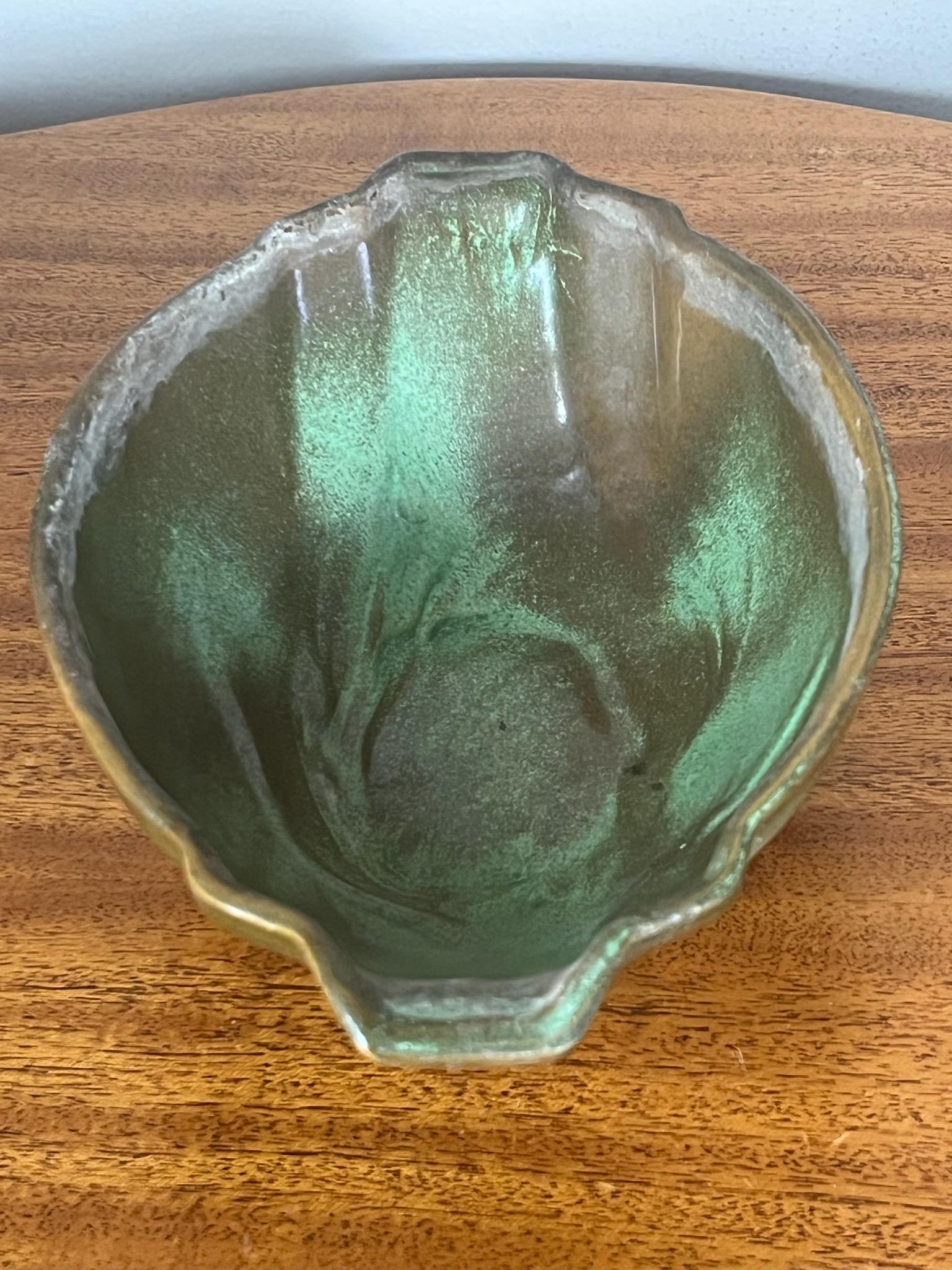 Francoma Pottery Bowl Green Glaze1950s Frankoma Pottery, Serving Dish ...