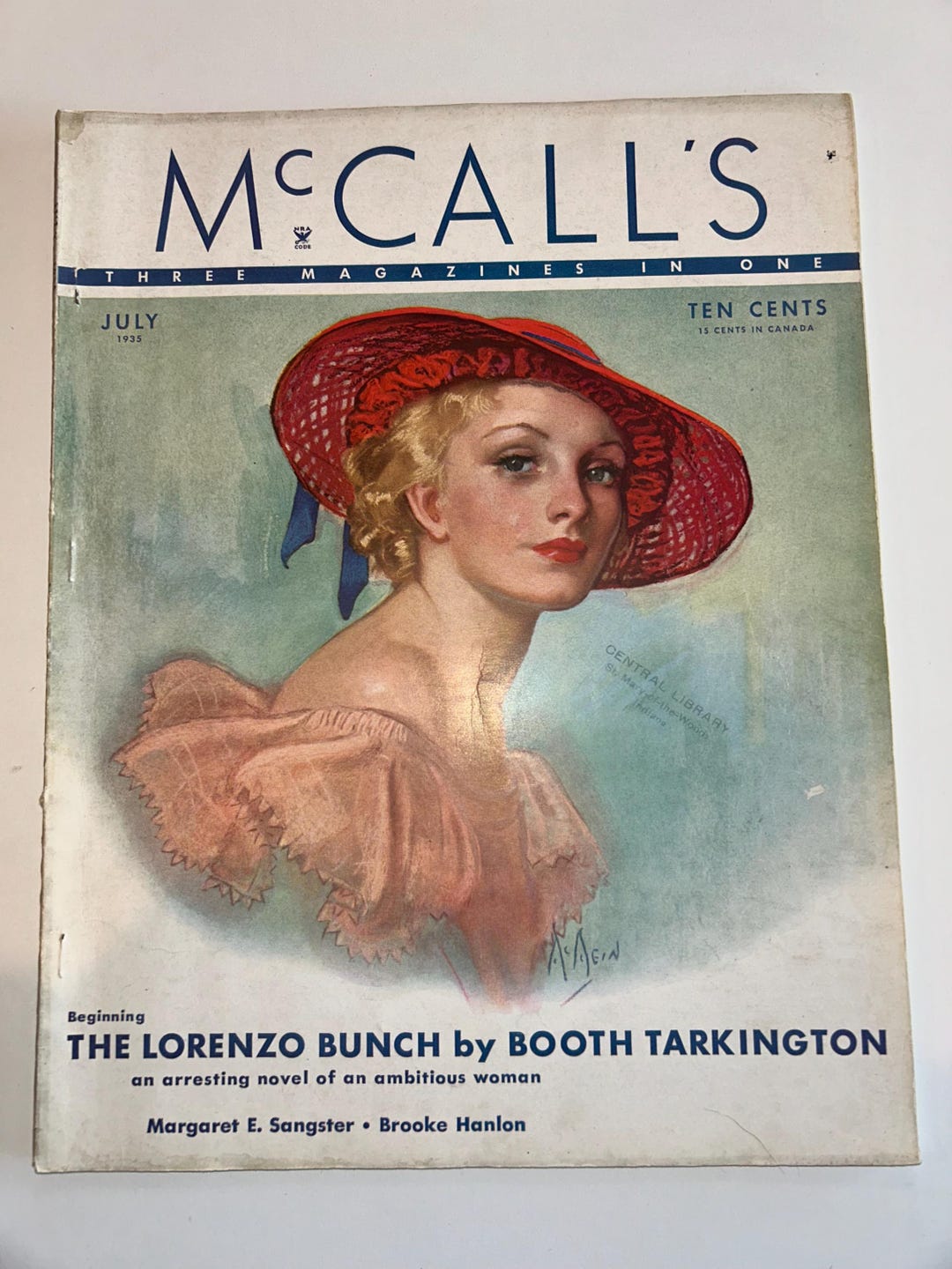Vintage 1930s Woman’s Magazine Mccall’s July 1935. Vintage Fashion - Etsy