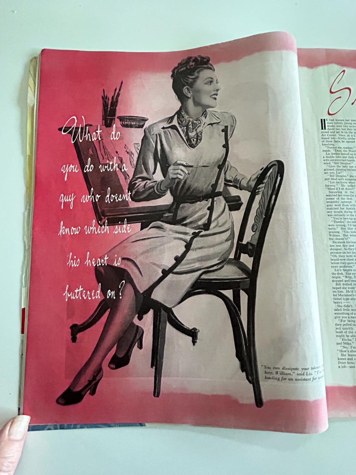 Vintage 1940s Woman’s Magazine Ladies Home Journal May 1945 - Etsy