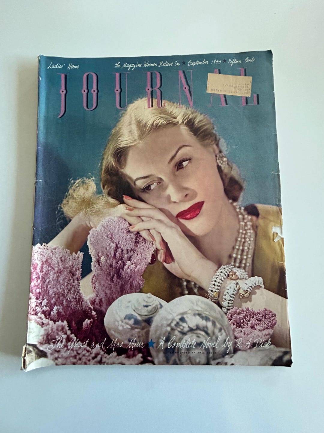 Vintage 1940s Woman’s Magazine Ladies Home Journal September 1945 ...