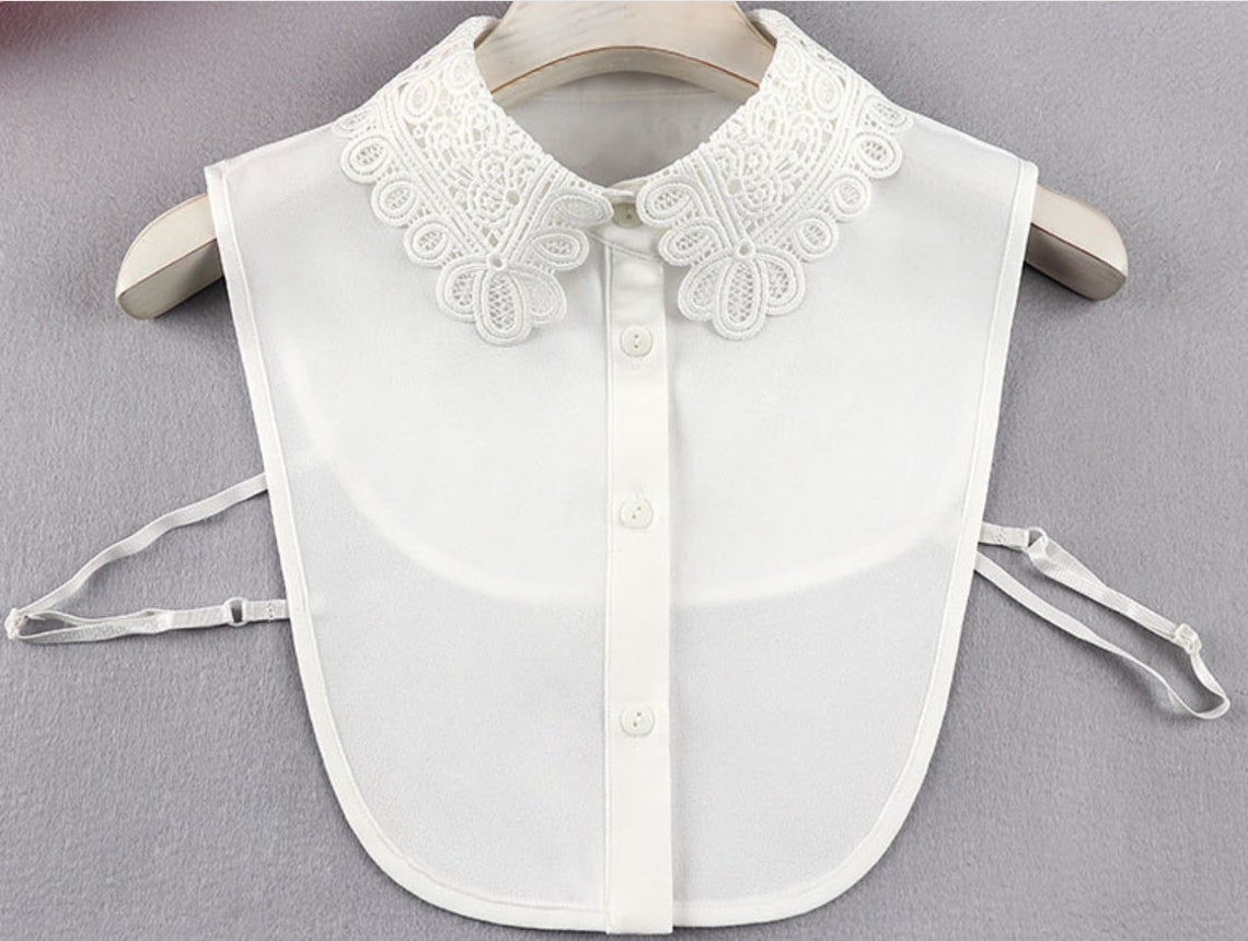Women's Fake Lace Collar Detachable Half Shirt Collar f47 | Etsy