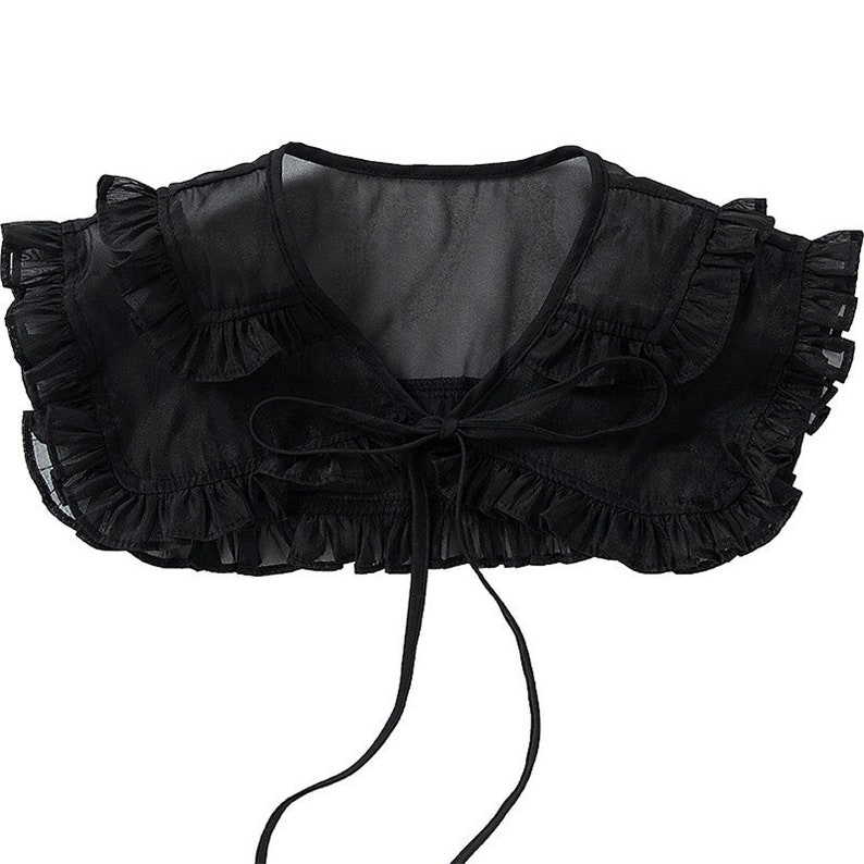 Detachble Oversize Big Collar Removable Frill Collar Neck - Etsy