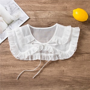 Detachble Oversize Big Collar, Removable Frill Collar Neck Design F21 ...