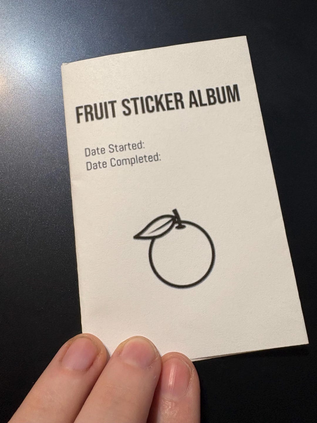 Fruit Sticker Album Zine | Instant Printable Digital Download - Etsy