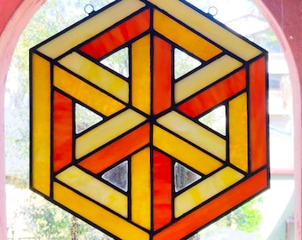 Cube Platform Pattern for Stained Glass Projects - Etsy