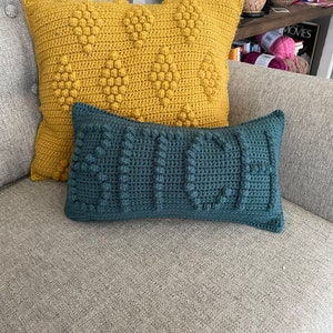 CROCHET PATTERN BUNDLE- Curse Word Bobble Pillows, 3 Bad Word Pillow ...