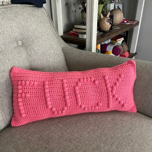 CROCHET PATTERN BUNDLE- Curse Word Bobble Pillows, 3 Bad Word Pillow ...