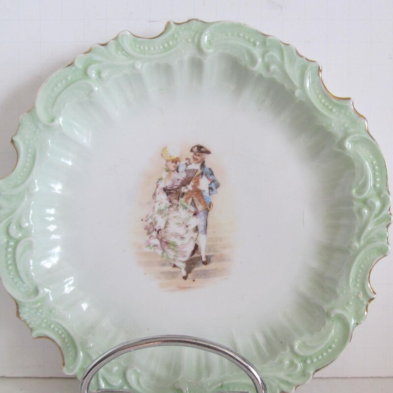 Green White Dishes - Etsy