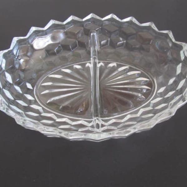 Crystal Pickle Dish - Etsy