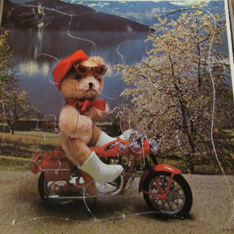 Motorcycle Puzzle - Etsy
