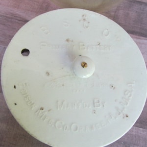 Thomas Edison Battery Glass B S C O Thomas A Edison Barrel Shaped Glass ...