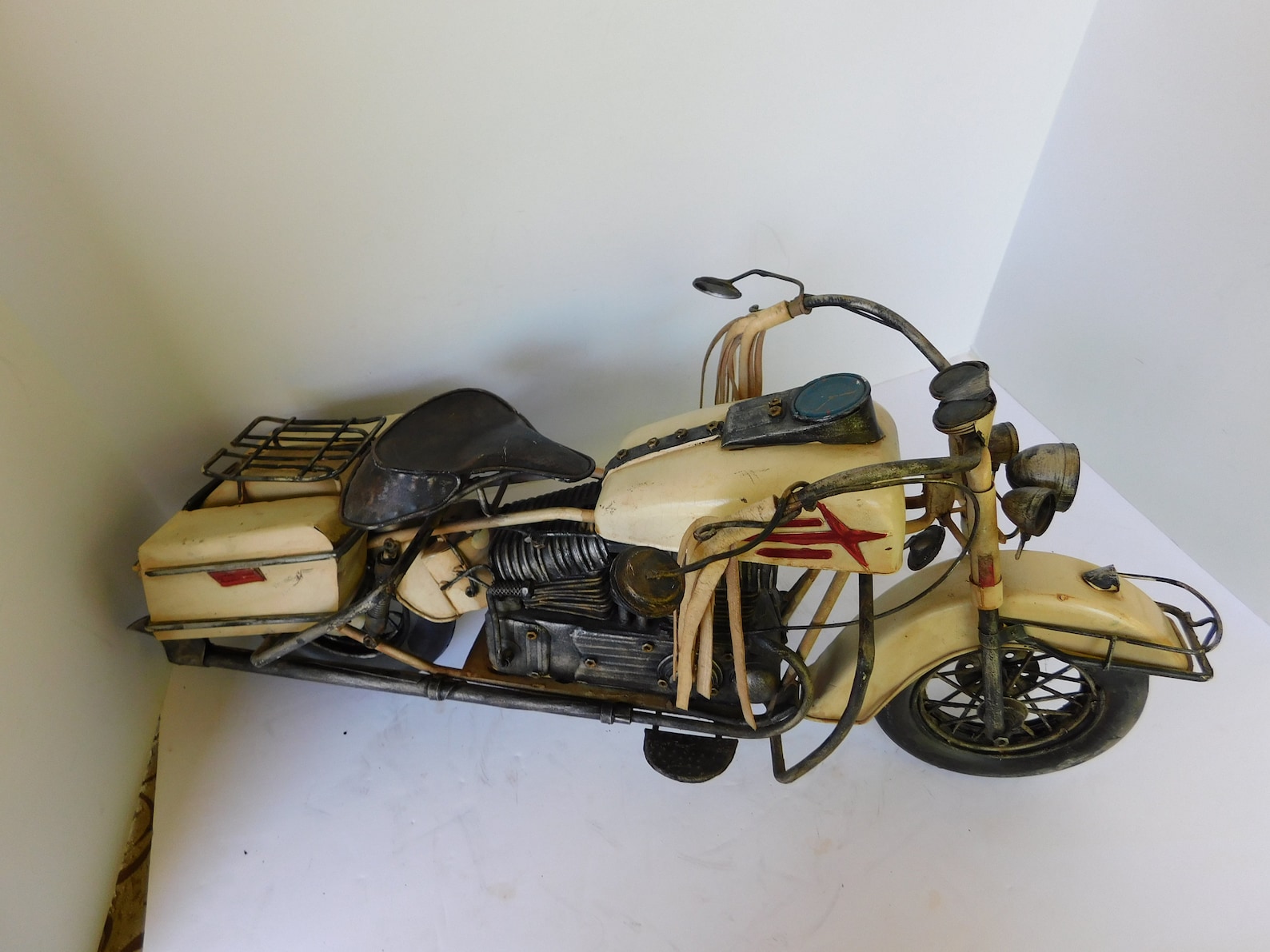 Huge Metal Motorcycle Leather Tassle Handlebarstoys Motorcycle - Etsy