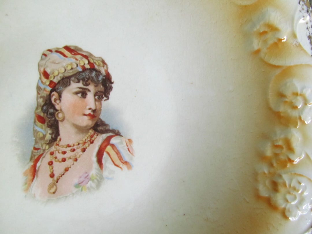 Boho Gypsy Portrait Plates Gypsy Soul Gypsystyle Ladies Portrait Plate ...