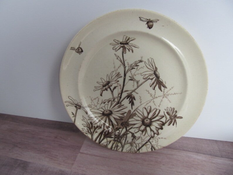 Bumble Bees Daiseys Flies 1800s Victorian Aesthetic Movement | Etsy