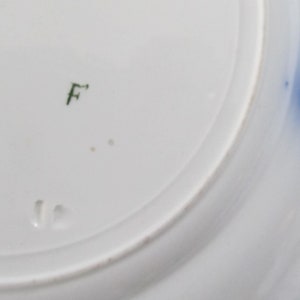 Rare Flow Blue the Holland Pattern Alfred Meakin Flow Blue China Plate ...