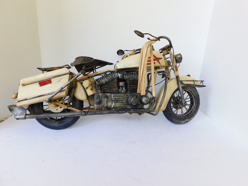 Huge Metal Motorcycle Leather Tassle Handlebarstoys Motorcycle - Etsy