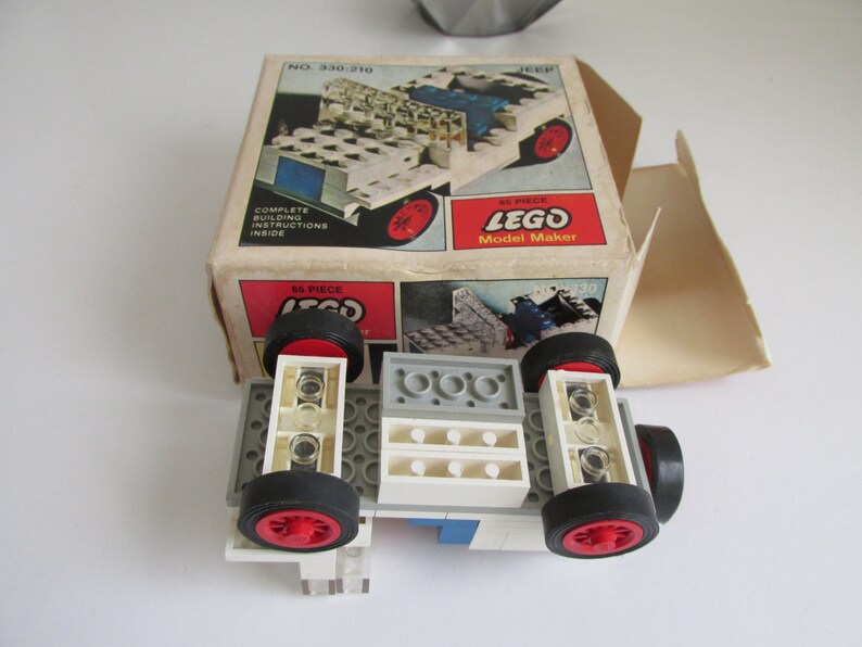 Rare 1968 Lego Jeep Lego Model Maker 330 210 Lego Jeep Toy - Etsy Canada