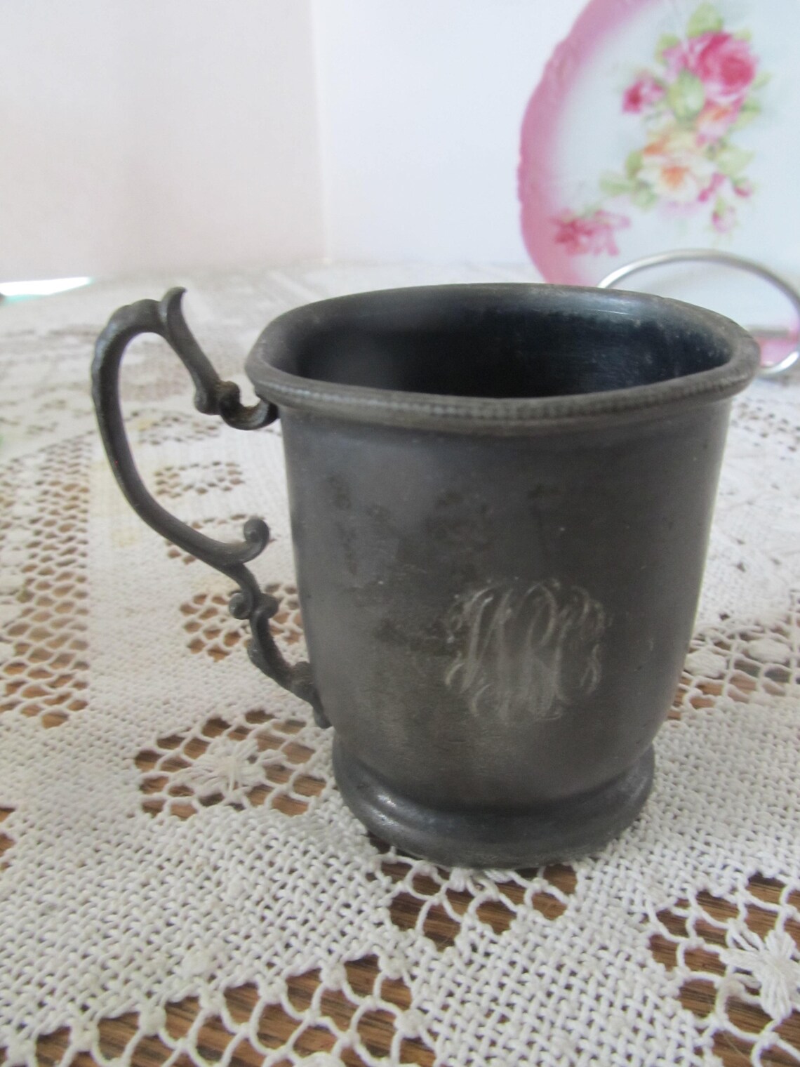 Victorian Silver Plate Cup Antique Baby Cups Victorian Silver Cup ...