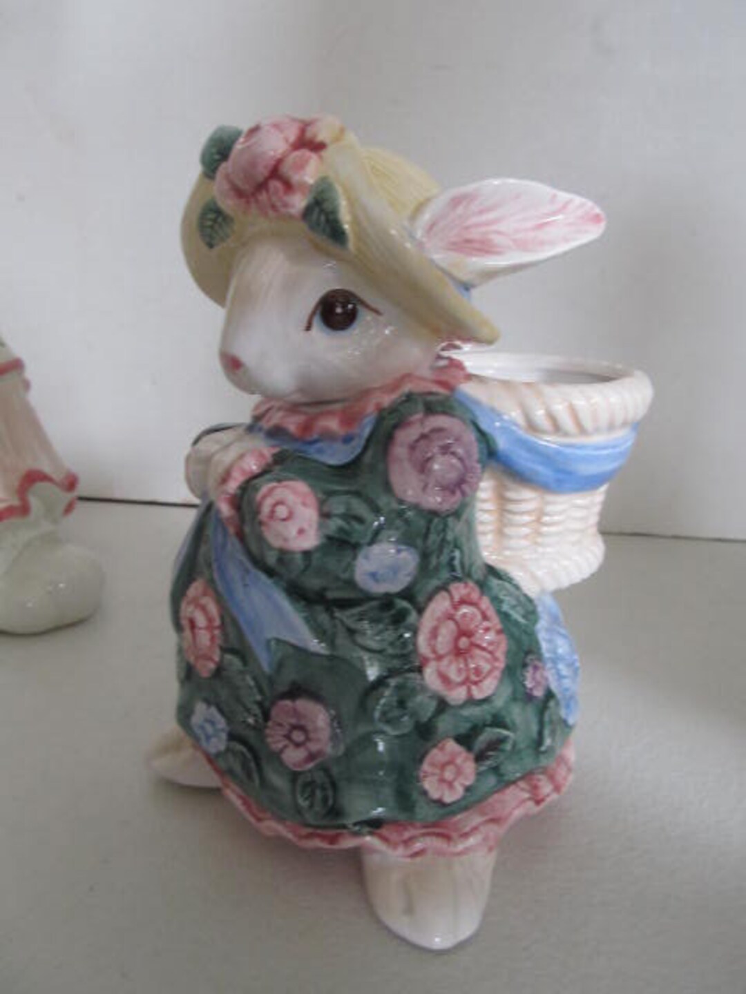Easter Bunny Vase Fitz & Floyd Rabbit Vase, Easter Bunnies Vase ...