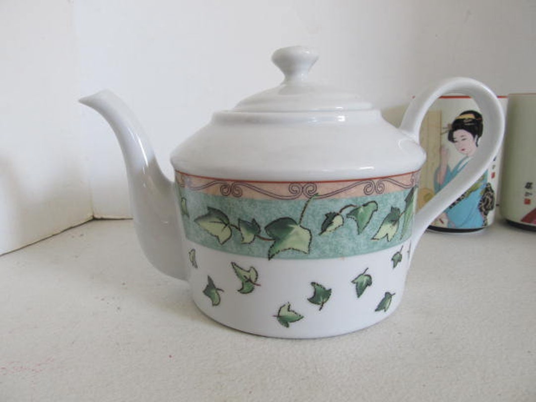 Sakura Teapot Roman Ivy Teapot Sue Zipkin Ivy Home Decor Retirement ...