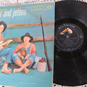 Redneck Music Homer and Jethro Barefoot Ballads Record Album 50s ...